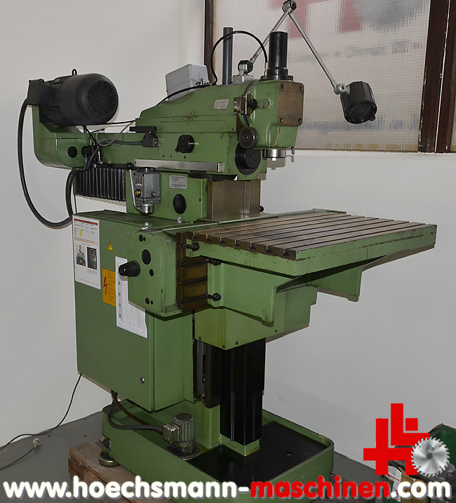DECKEL NC Bohr- u. Fräsmaschine universalfräsmaschine FP 4 M Digital ...